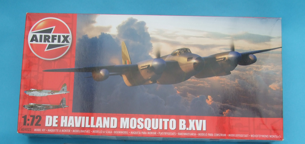 1/72nd New Airfix Mosquito converted using Freightdog Models parts ...
