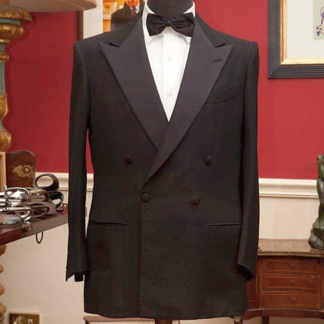 A Black Double-Breasted Dinner Suit Made for The Man with the Golden ...