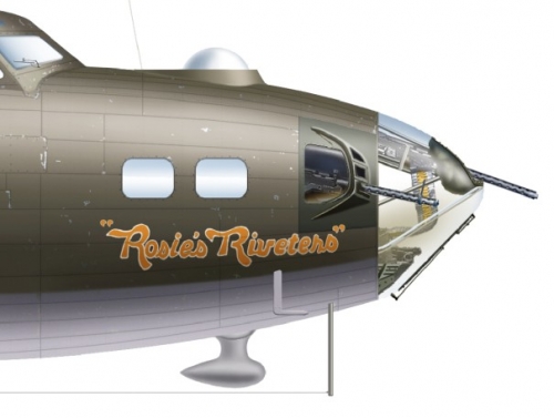 B-17F 'Rosie's Riveters'