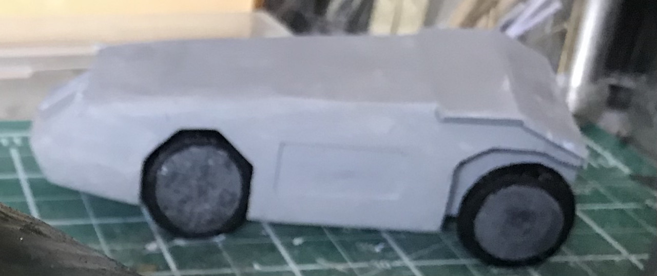 Cheyenne Dropship 1/72 Scratchbuilt/papercraft - Above the Karman Line ...
