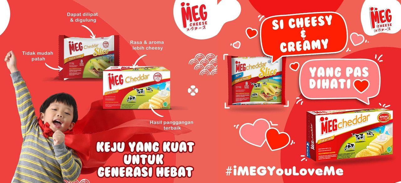 Jual Meg Cheddar Cheese Prem 160 Gr Di Seller Hypermart East Coast ...