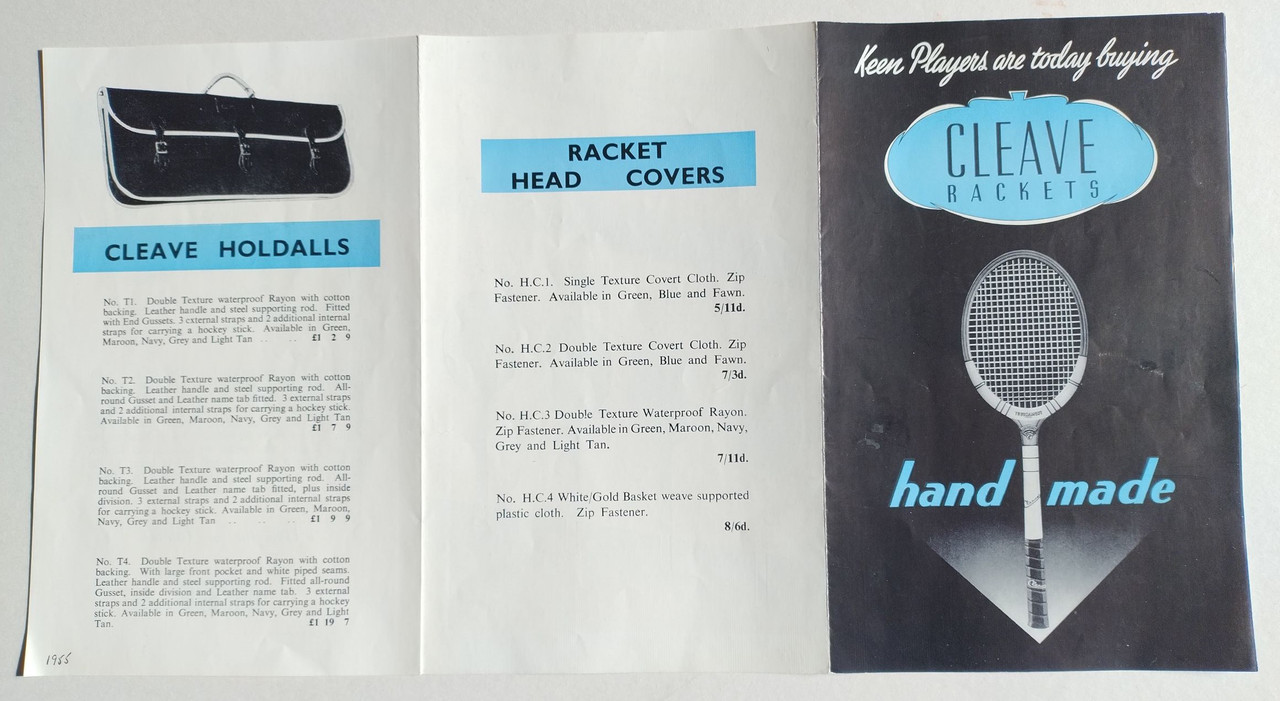 My first Clapshaw & Cleave racket -info sought from any REALLY ancient ...
