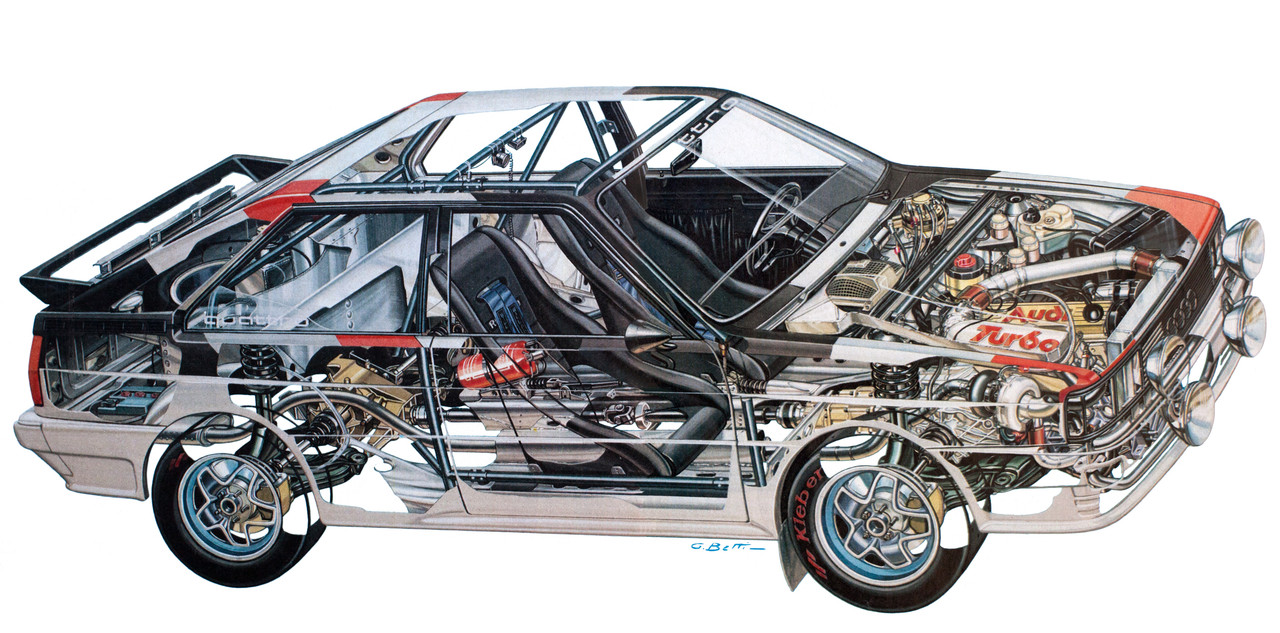 Audi quattro Gr4 Giulio Betti — Postimages