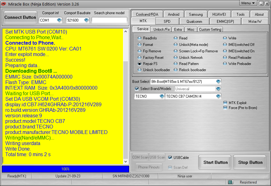 Tecno CB7 Stuck Solved With Miracle Digital Login Edition - GSM-Forum