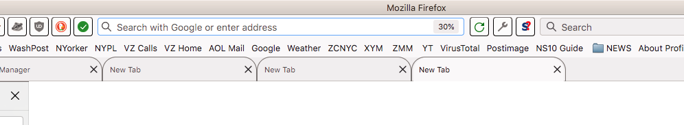 FF 114 New Tab bottom border weak or missing, depending on theme. Also, CSS needed to reduce ...
