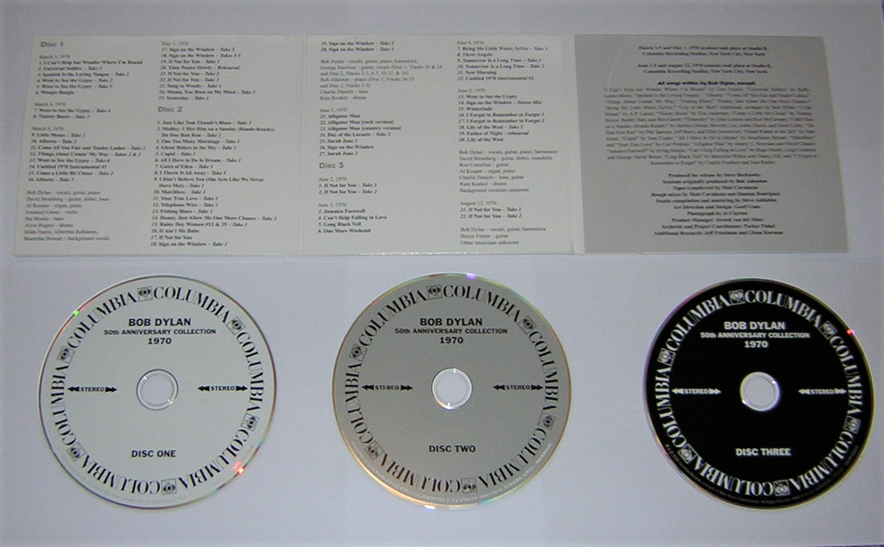 BOB DYLAN 50th Anniversary Collection 1970 3cd set | Page 27 | Steve ...