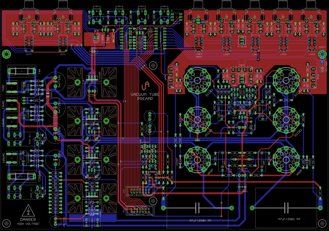VA tube preamp / headamp (Stránka 1) - Zesilovače, receivery - Audioweb.cz