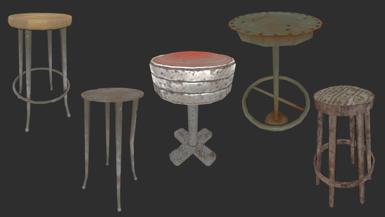 HFs - Ugly Stools Redone (Lite version) at Fallout 4 Nexus - Mods and ...