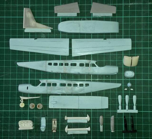 1/72 - Cessna C-208A/B Caravan family resin kits by Scaleworx - C208A ...