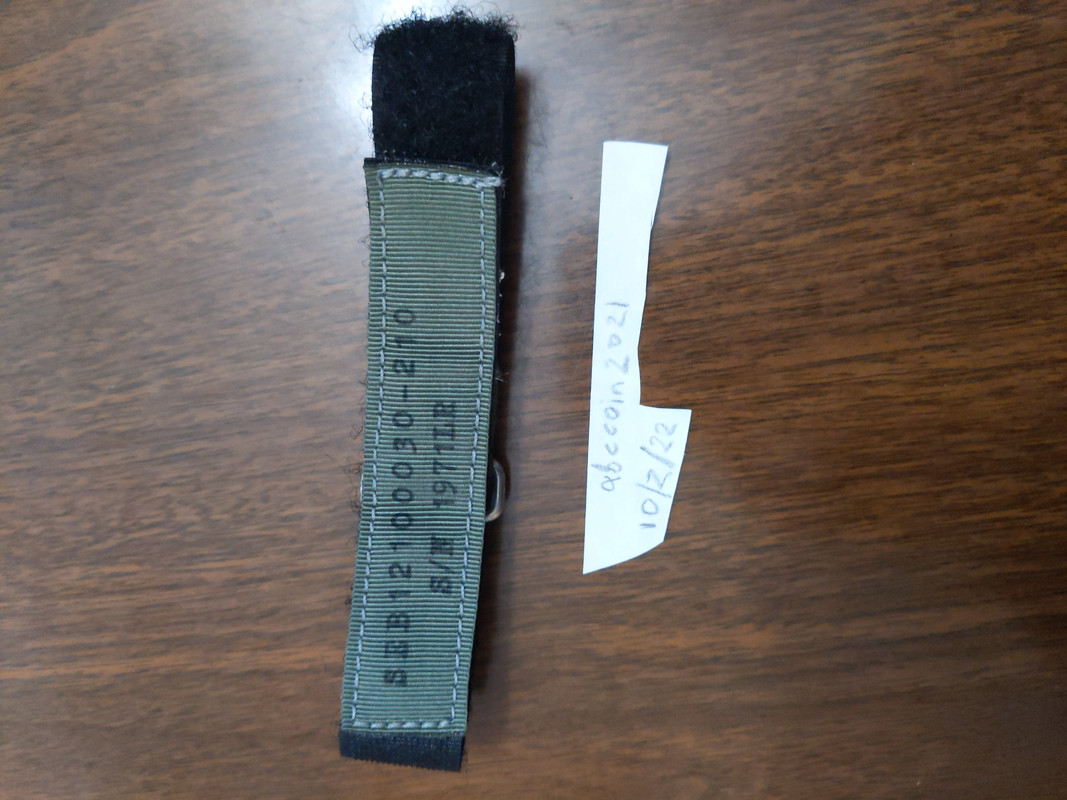 [wts] Velcro NASA moon watch strap 20mm : r/Watchexchange