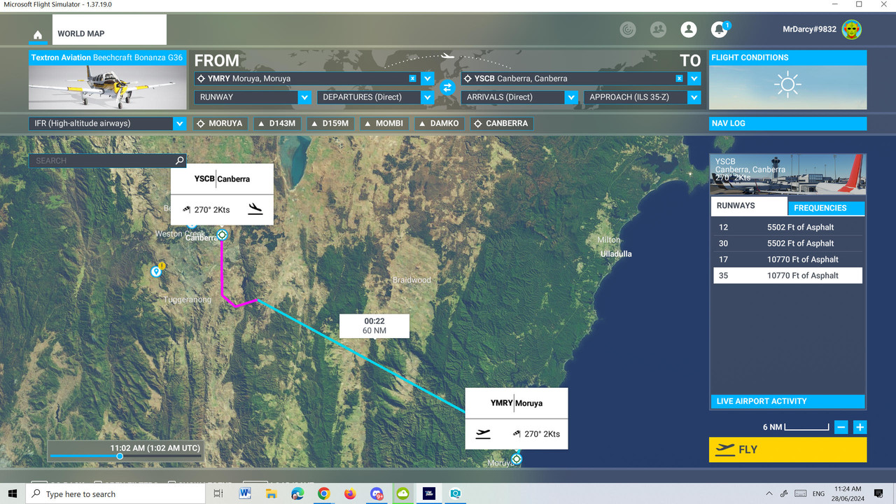 Strange (LNM) flightpath shown on MFD - Little Navmap | Little Navconnect | Little Logbook ...