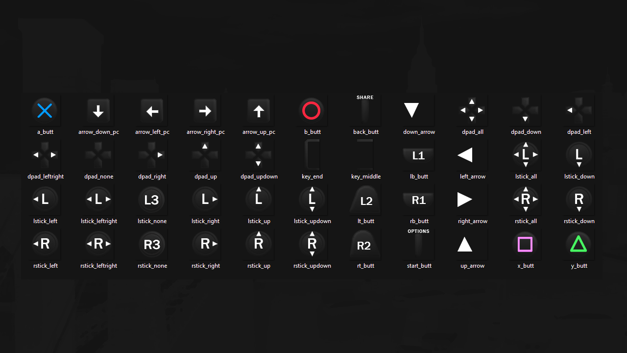 Console Controller Buttons for Grand Theft Auto IV at Grand Theft Auto ...