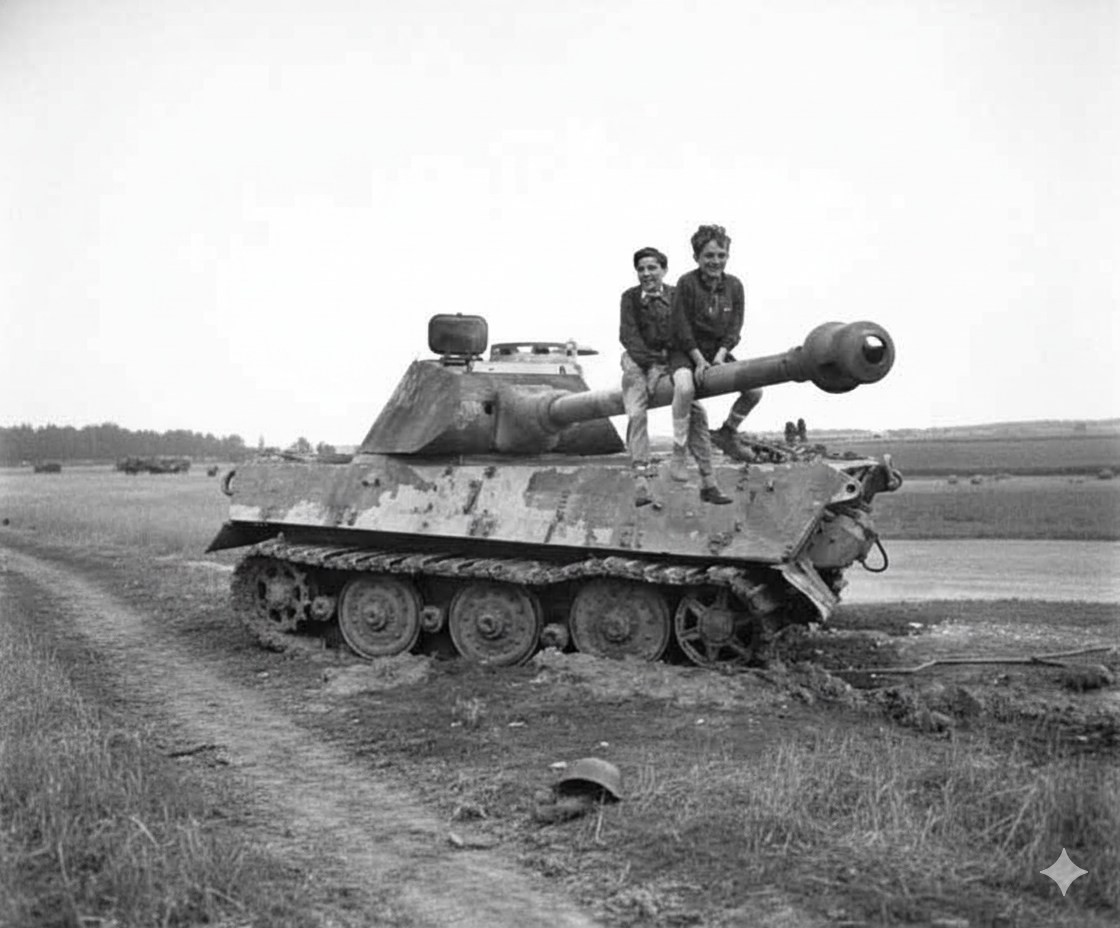 Alerte! Photos IA WWII sur le net