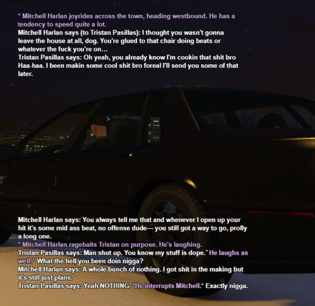 Quiet days, loud nights - Character Stories - GTA World Forums - GTA V ...