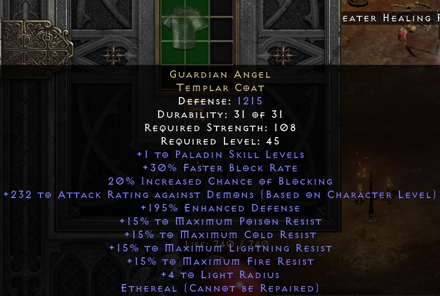 Eth Guardian Angel 195% - Topic - d2jsp