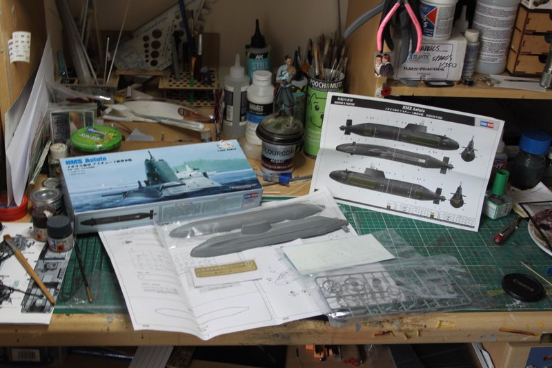 HMS Astute, Hobby Boss** Completed** - Work in Progress - Maritime ...