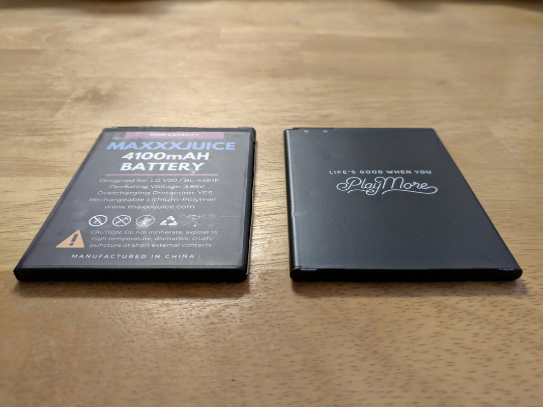Maxxxjuice Next to LG OEM Battery — Postimages
