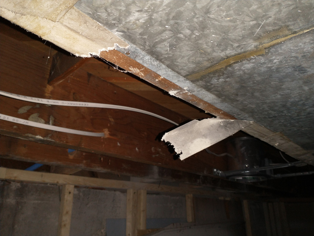 Dealing with asbestos duct tape | DIY Home Improvement Forum
