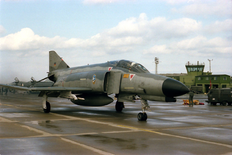 WGAF JG-74 F-4F Phantom exchange 11Sqdn. Binbrook March 1985 ...