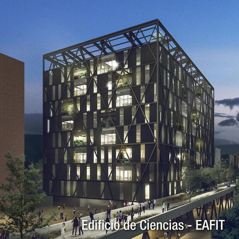 Edificio ciencias Eafit — Postimages