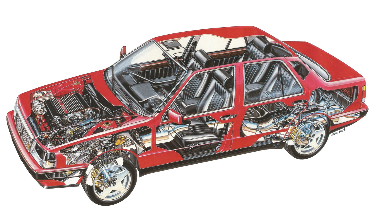 Betti B Lancia Thema 8 32 AZ low res — Postimages