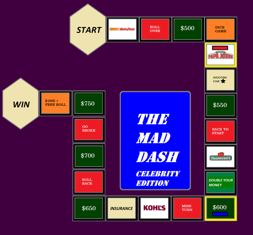 The Mad Dash Season One Board — Postimages