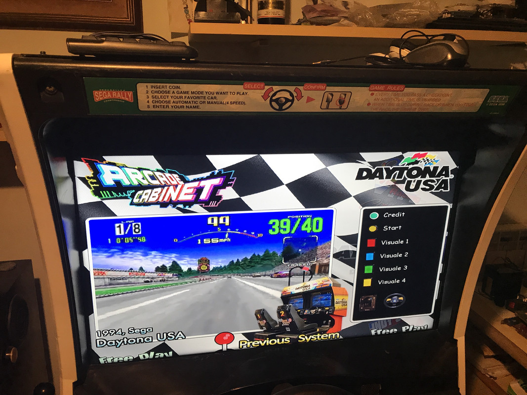 My DIY 2 dof Arcade machine