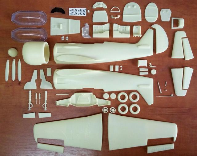 1/32 - Lavochkin La-9 "Fritz" & La-11 "Fang" resin kits by LEMkits - La ...