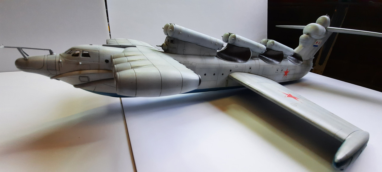 Takom 1/144, MD-160 Lun-class Ekranoplan, The love child of Dumbo and ...