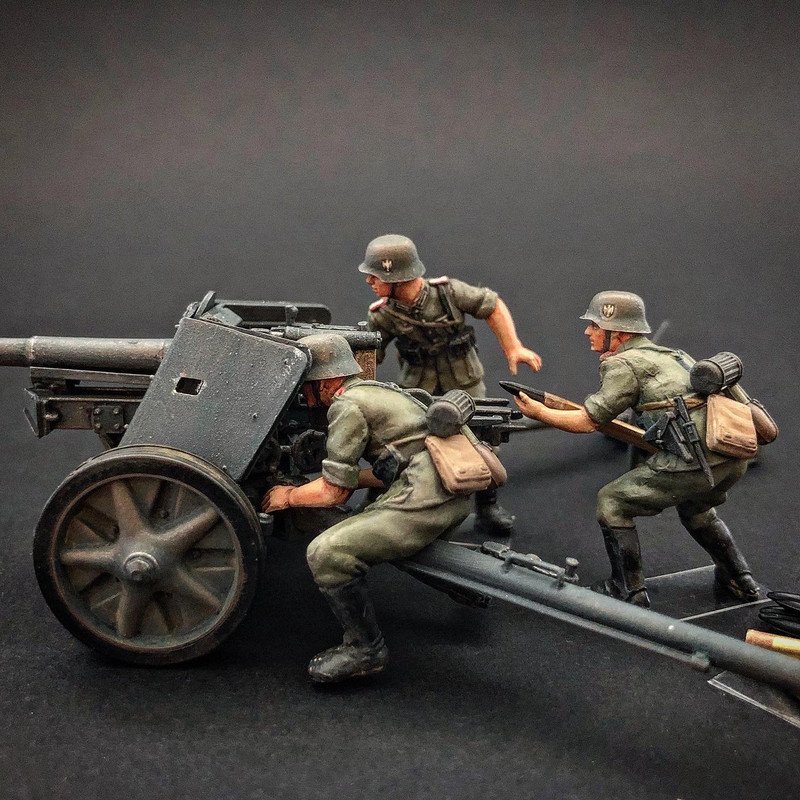 Tamiya 1/35 Pak40 with crew. - Ready for Inspection - Armour ...