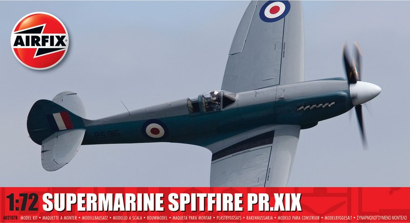 1/72 - Supermarine Spitfire PR. Mk.XIX by Airfix - released - PR.XI conversion set by Freightdog ...