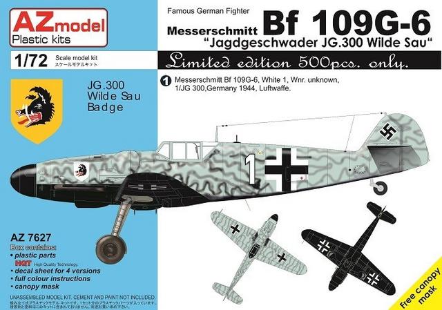 1/72 - Messerschmitt Bf.109G "Gustav" family by AZmodel - released - Page 4 - The Rumourmonger ...