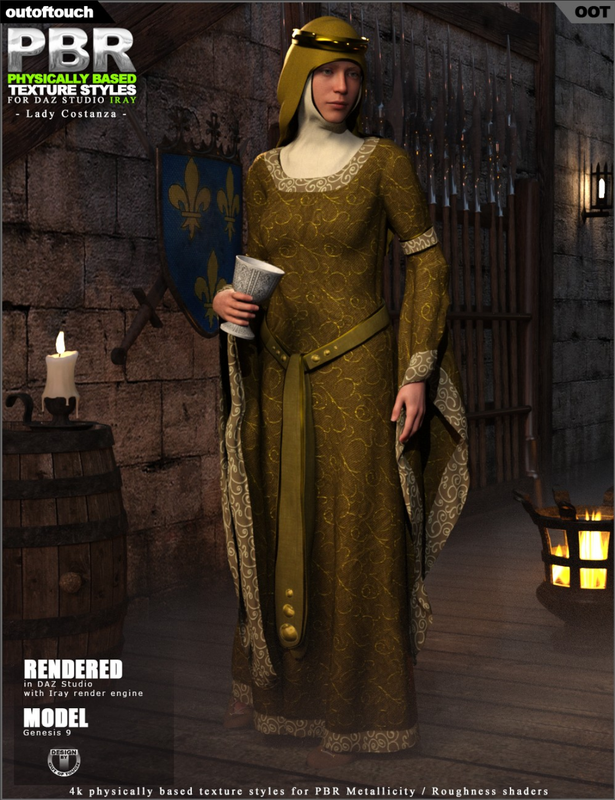 OOT PBR Texture Styles - Free Daz 3D Models