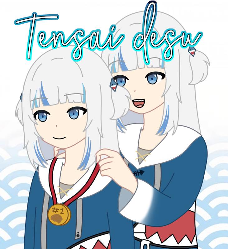 Gura Tensai Desu — Postimages