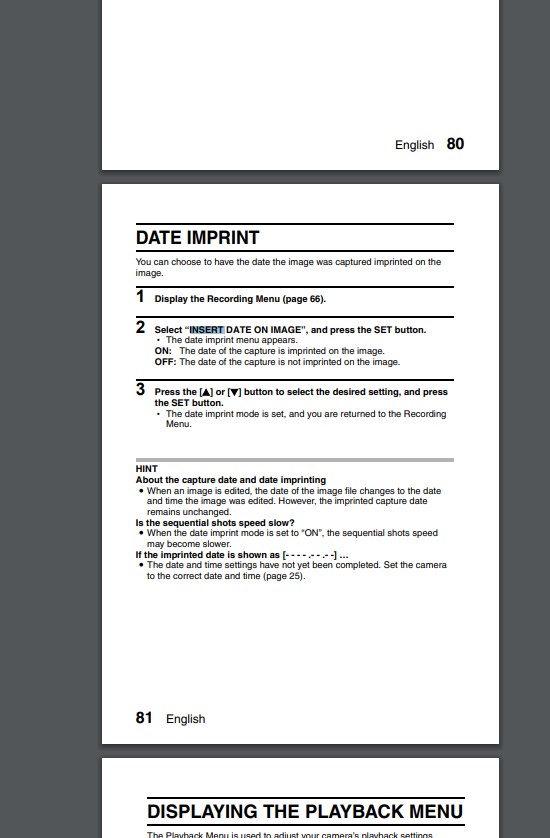 INSERT DATE — Postimages