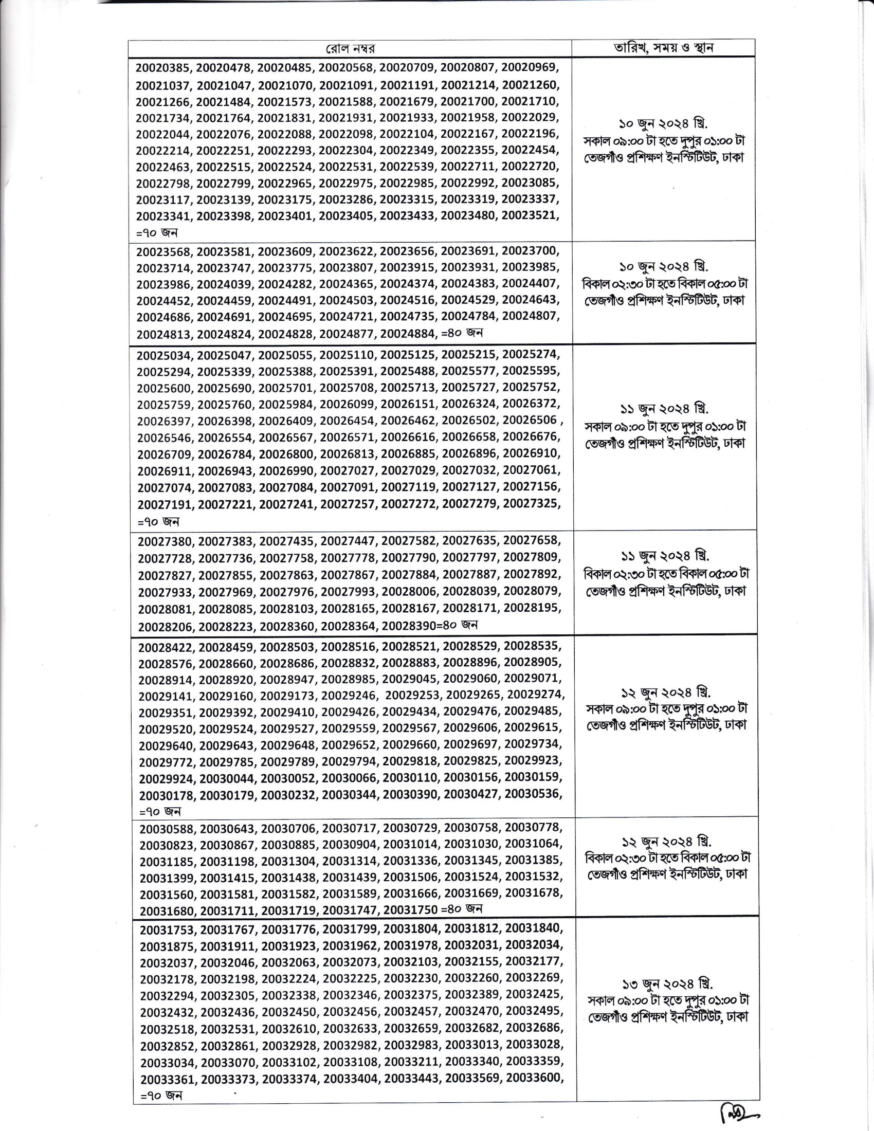 BRTC Viva Date 2024 PDF 3 — Postimages