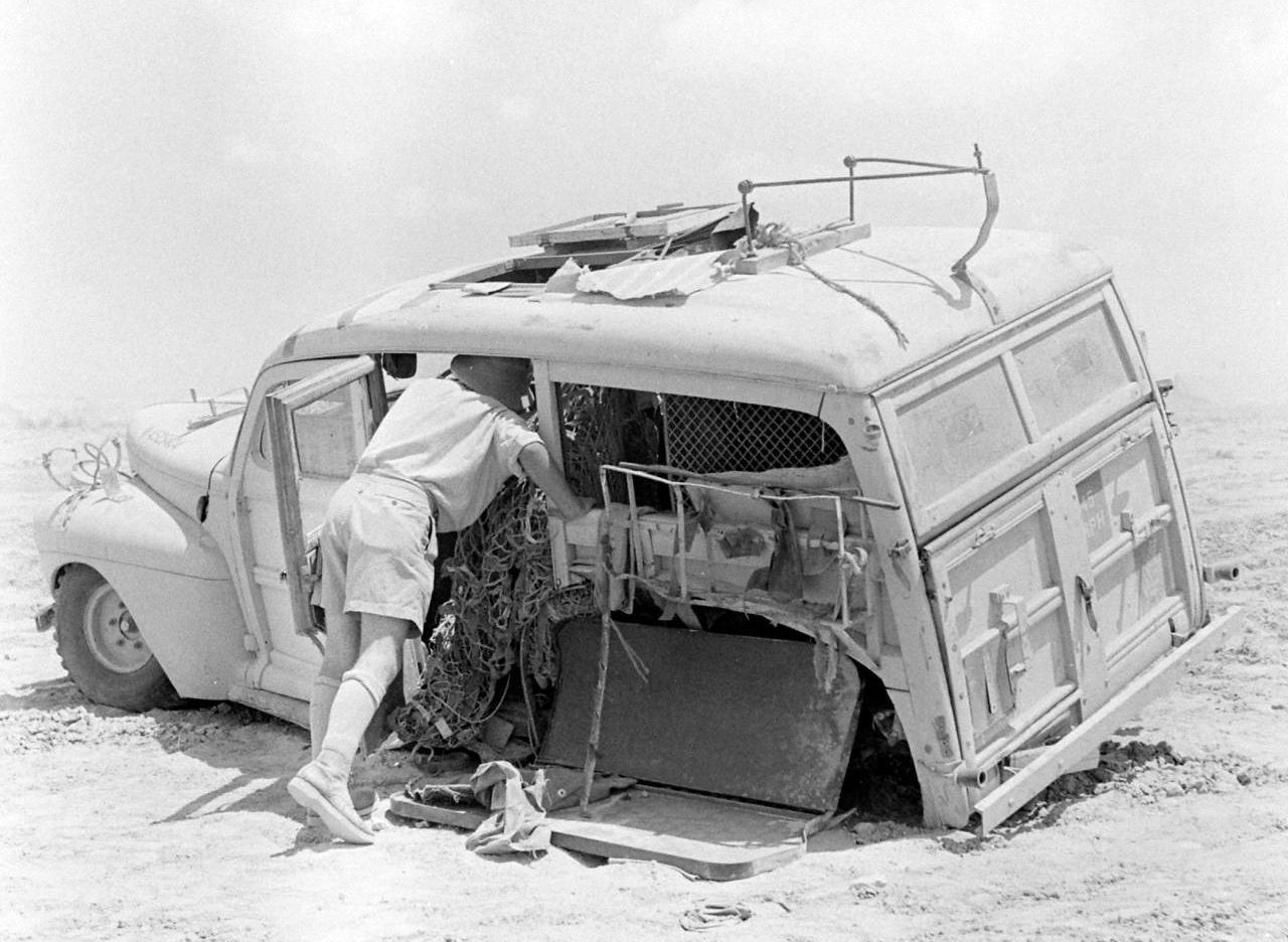 Ford C11 ADF accident Western Desert p1 — Postimages