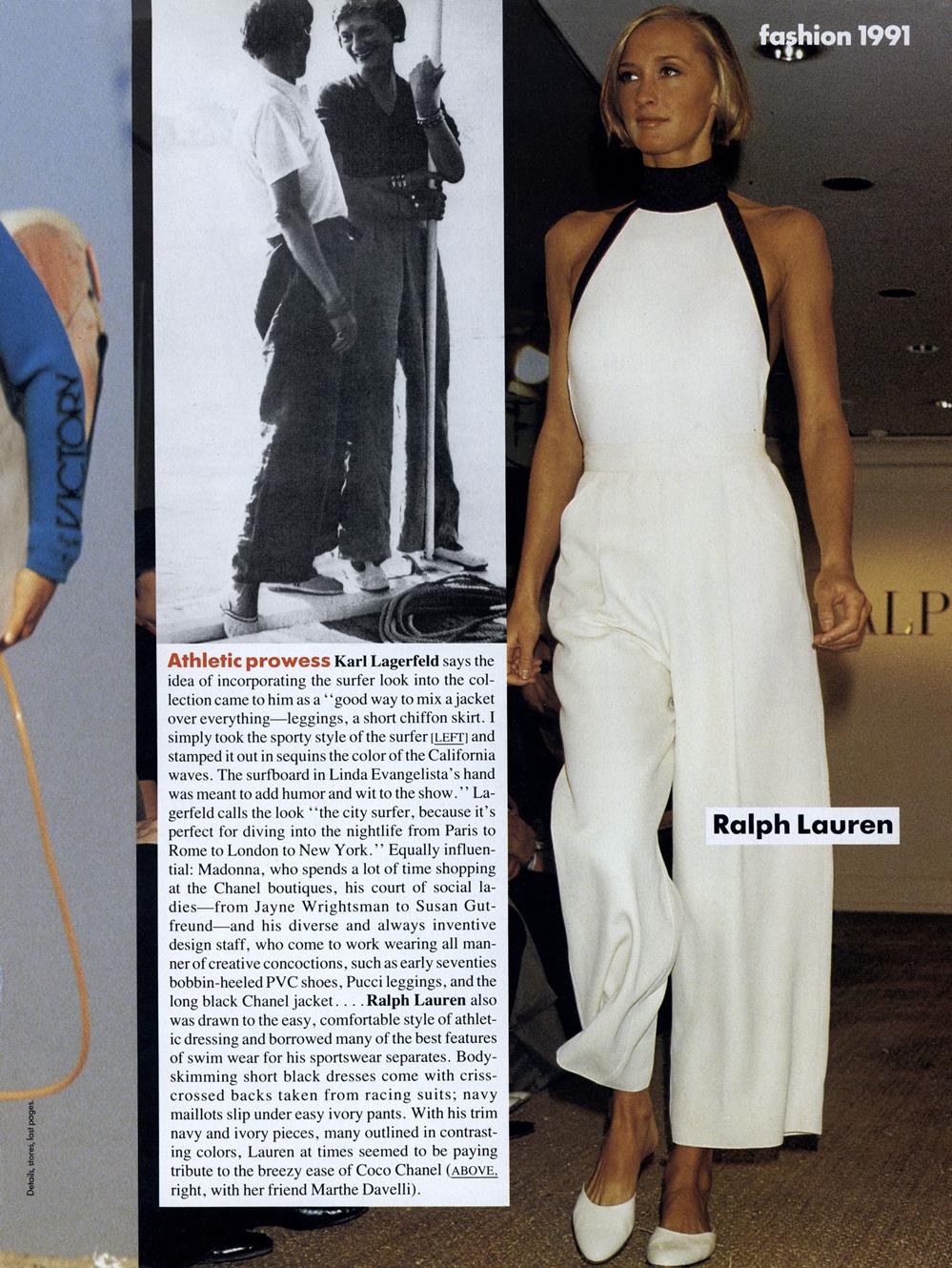 "Fashion 1991" Vogue US January 1991 | Lipstick Alley