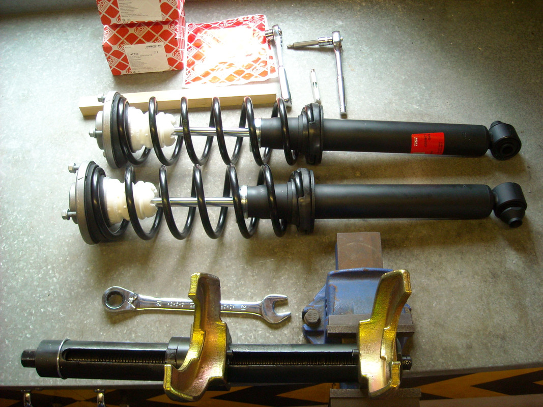 F10 535i DIY - Rear Shock Absorber and Spring Replacement - F10, F11 ...