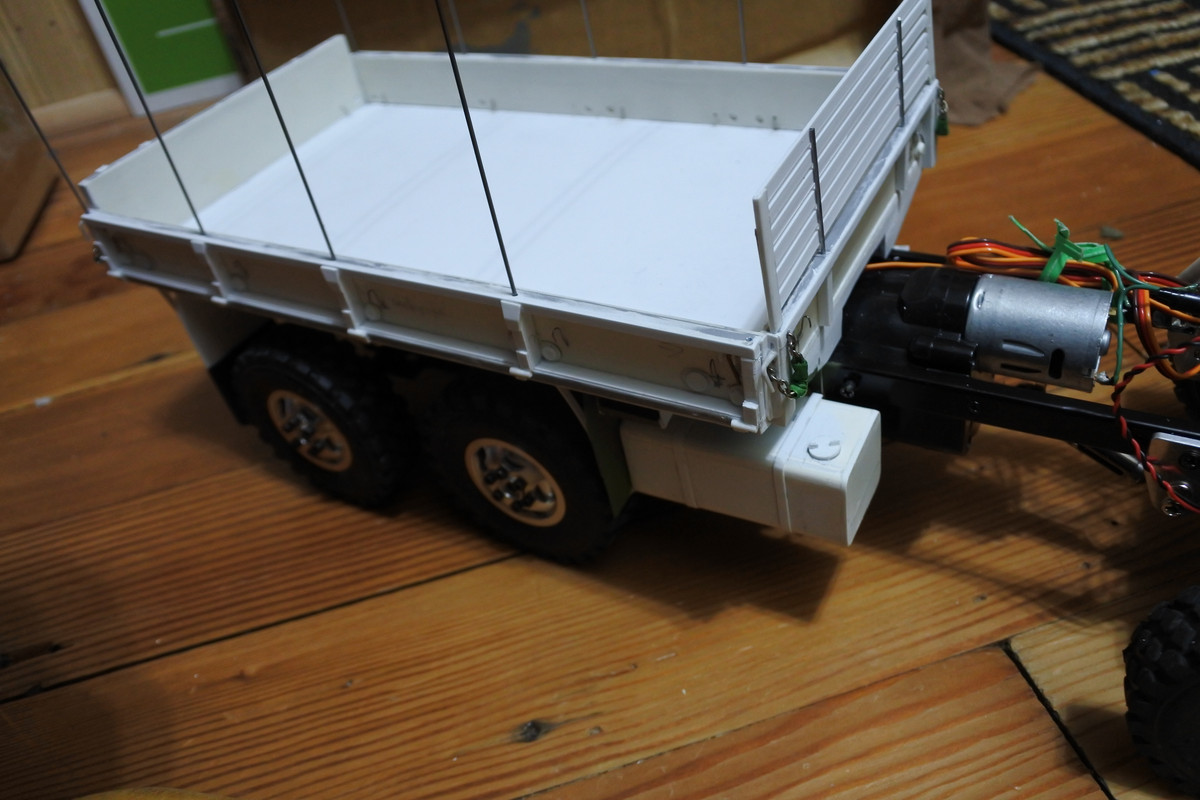 1/16 WPL B-16 r/c to CDN army MLVW conversion - Work in Progress ...