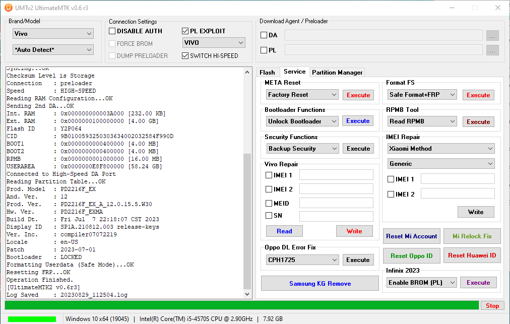 Vivo y16 frp and format done by umt mtk - GSM-Forum
