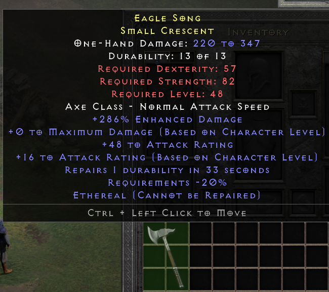 Look This Mld Erep Axe - Topic - d2jsp