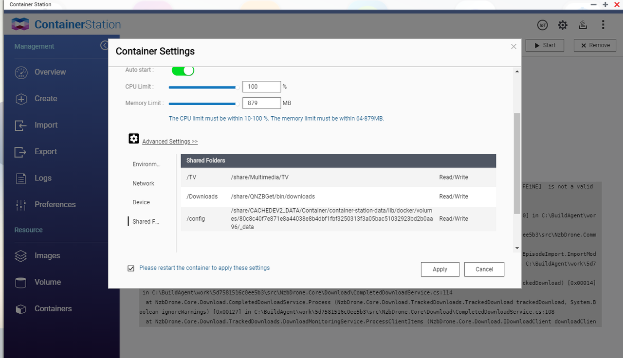 Trouble Importing Downloaded Files with a Container Install : r/sonarr