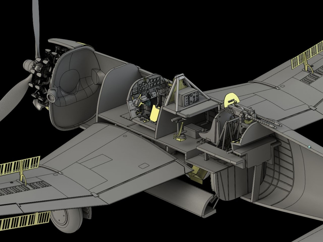 1/48 - Vultee A-31/35 Vengeance by Dora Wings - A-31 Test Build ...