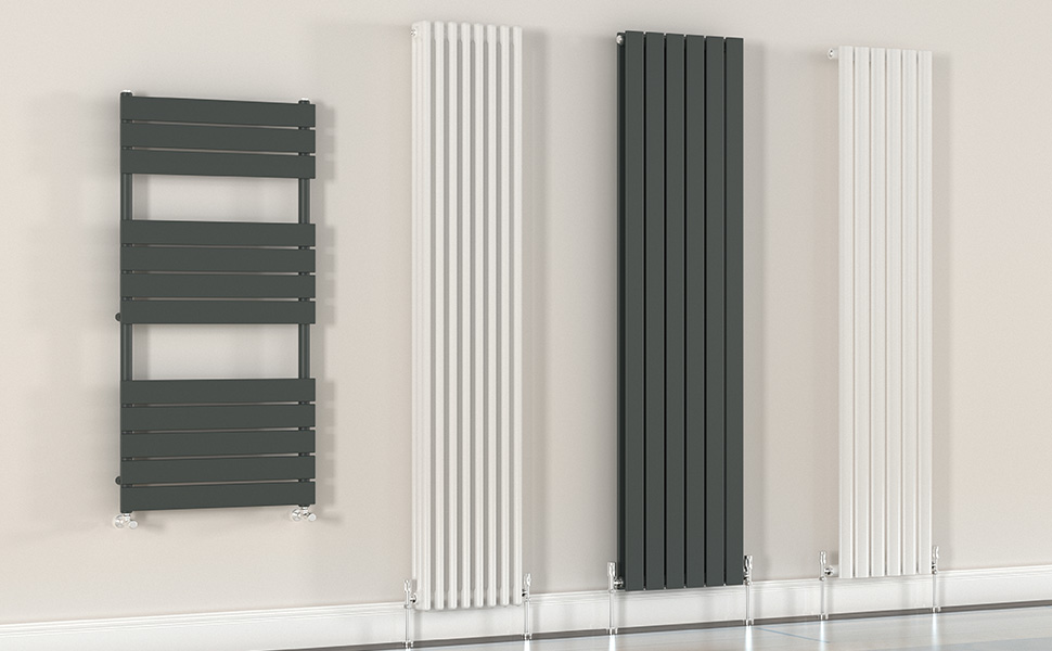 T&K Horizontal Radiator Traditional 2 Column Designer 600x1010mm ...