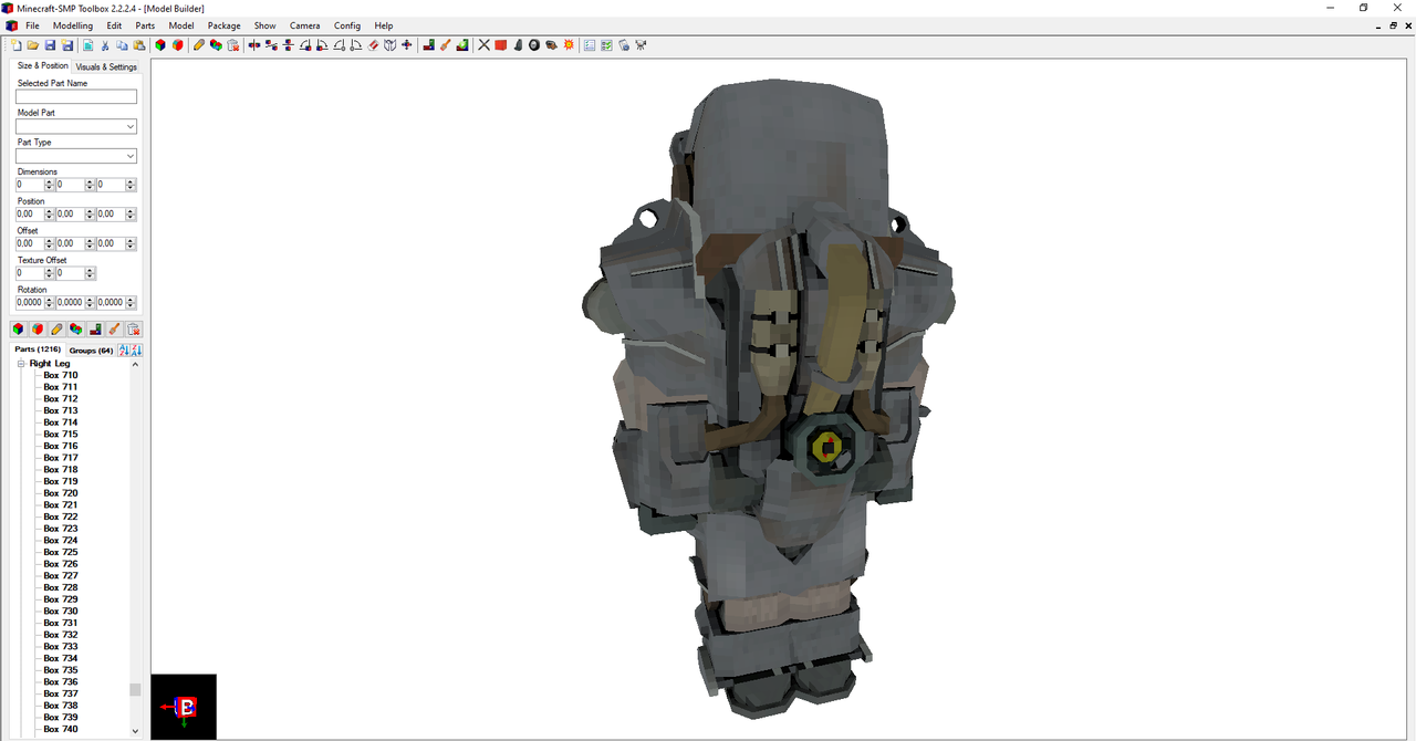 MINECRAFT: FALLOUT MODELLING