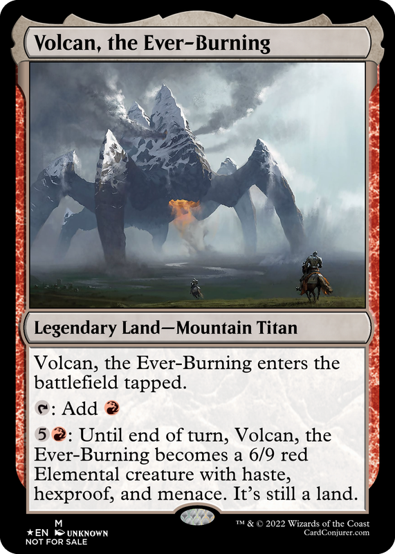 MTGNexus - Volcan, the Ever-Burning