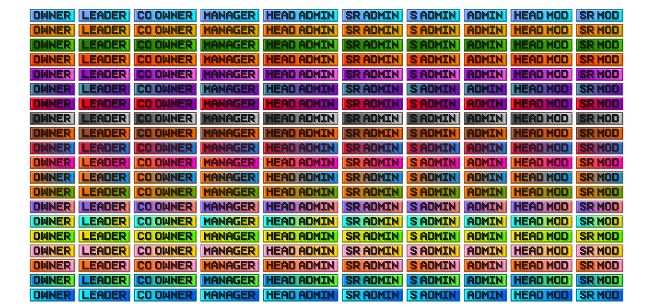 Gradient Prefix Pack - 1500 Prefixes | BuiltByBit