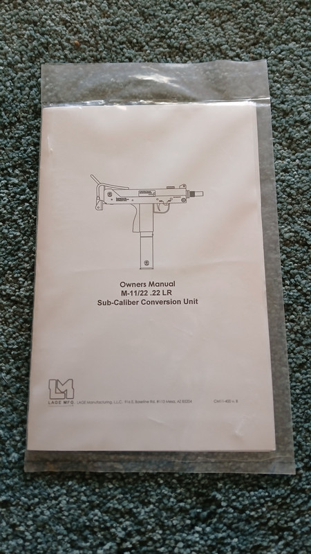 WTS: SPF Lage M-11/22 MK2 Sub-Cal Conversion Kit $1900 - Parts and ...