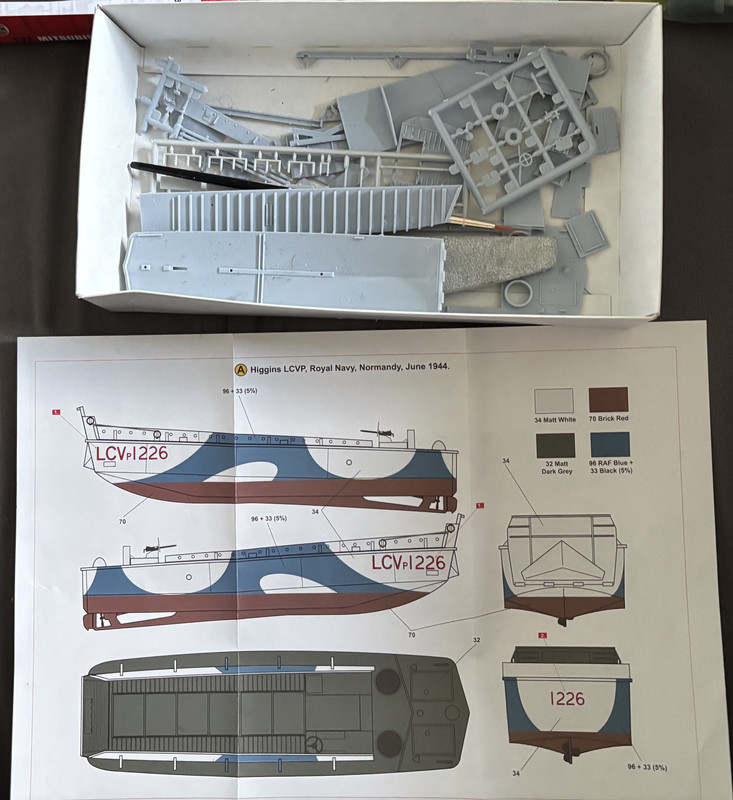 Airfix 1/72 Higgins Boat LVCP - Finished - 25/26 New Year Blitzbuild ...